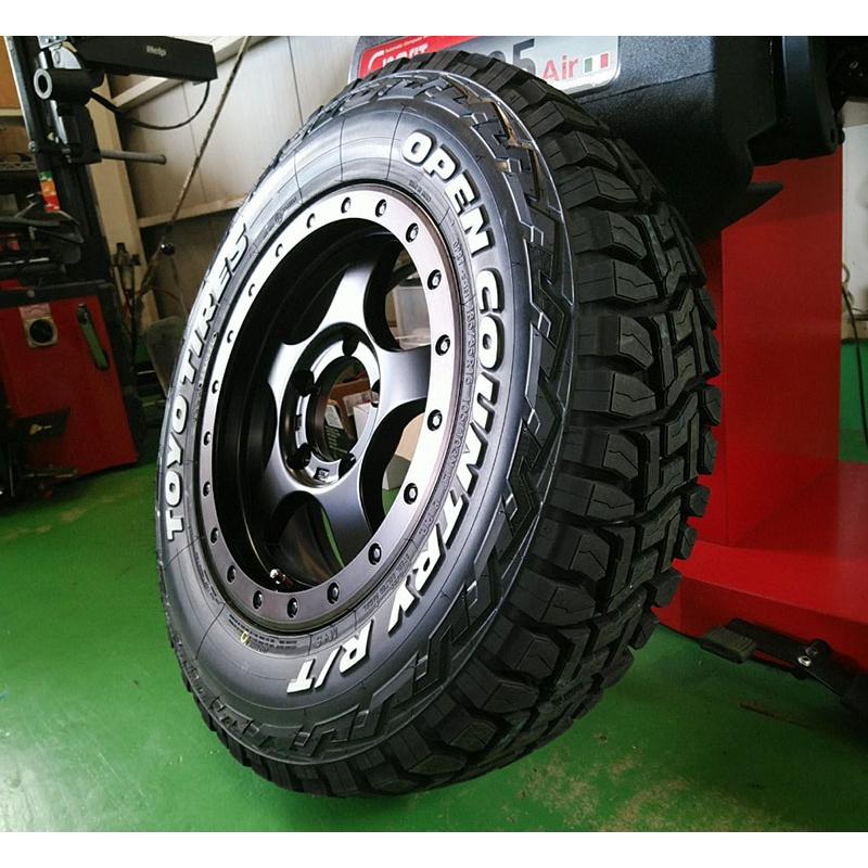 ジムニー JB23 JB64 16インチ Bounty Collection BDX05 トーヨーオープンカントリーRT 185/85R16 ホワイトレター : Wheel-And-Tyre ...