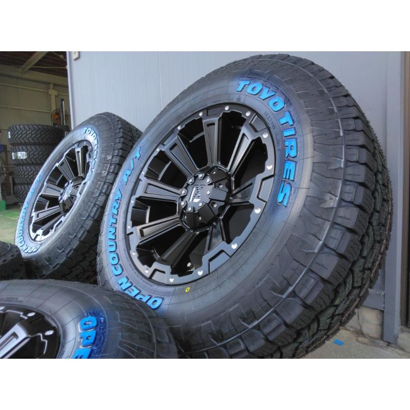 OPEN COUNTRY 新品 5本 Jeep ジープ ラングラー JL JK 17インチ タイヤホイールセット TOYO ...