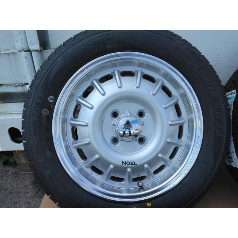 ICETEC 軽自動車 スタッドレスタイヤ ホイールセット 155/65R14 165/65R14 KENDA KR36 14インチ Noel ...