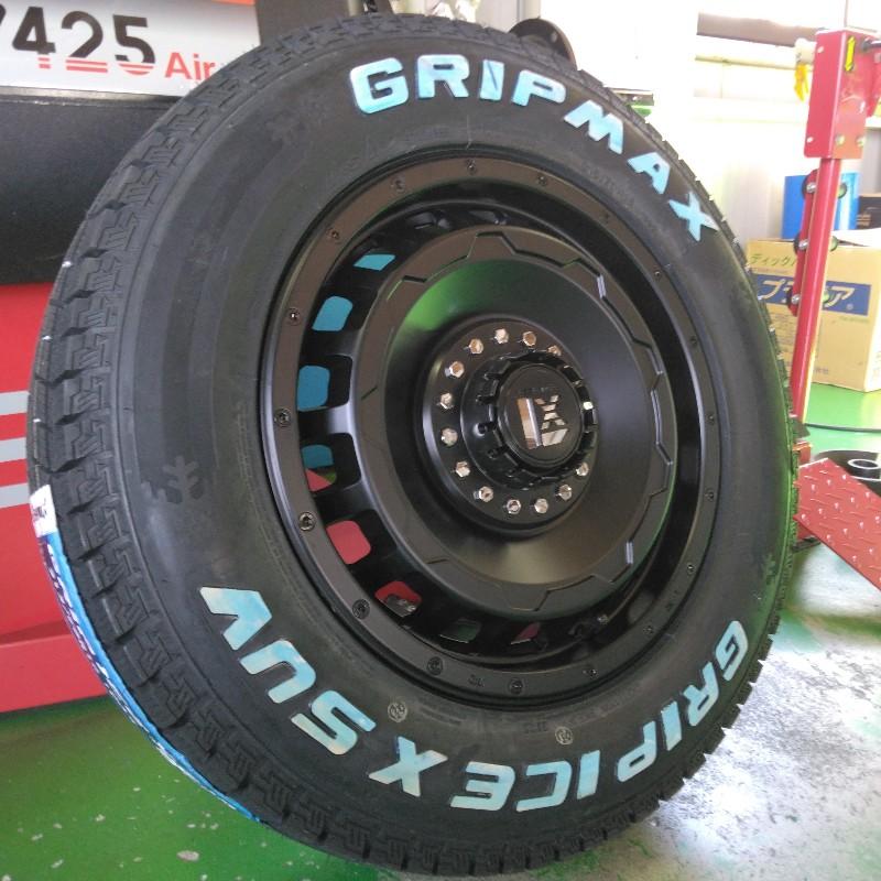 Ice X デリカD5 RAV4 クロスロード スタッドレス タイヤホイールセット グリップマックス ICE-X SUV 215/70R16 16インチ SwaGGer : Wheel-And ...