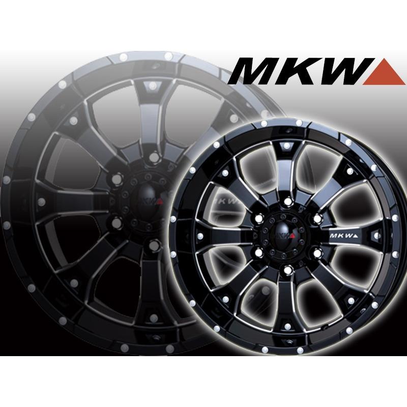 MKW MK46 M/L+ サーフ,プラド,FJ,ハイラックス 17インチ MONSTA テレングリッパー 265/65R17 265/70R17 285/70R17 ポイント利用 ...