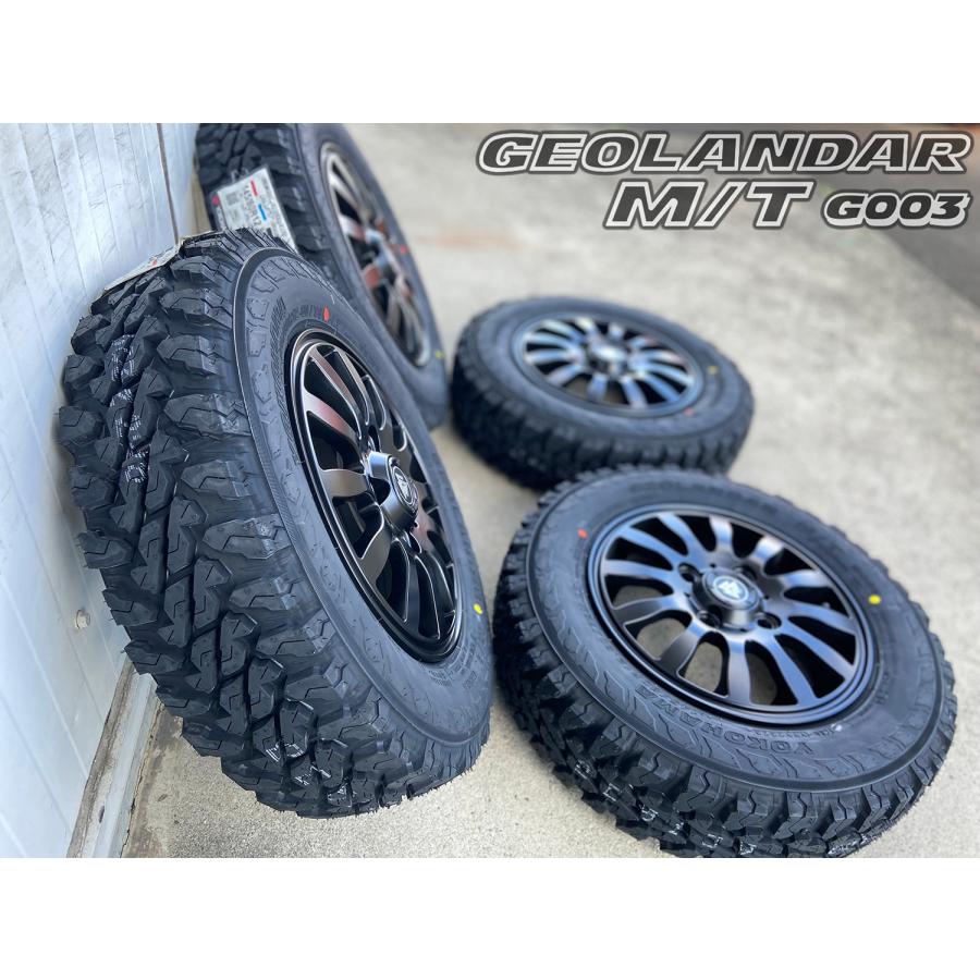GEOLANDAR 車検対応 軽トラ 軽バン 三菱 ミニキャブ トラック バン 12インチ マッドタイヤ 145/80R12 80/78N LT MUD-XII 新品 4本セット ...