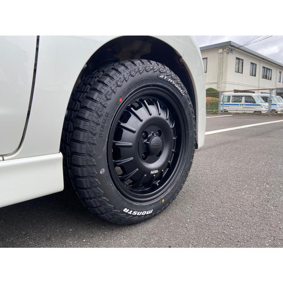 MONSTA TYRES 要リフトアップ&加工 軽トラ 軽バン ハイゼット エヴリィ アトレー RT ハイブリッド 165/65R14 14インチ : Wheel-And-Tyre-SHOP ...