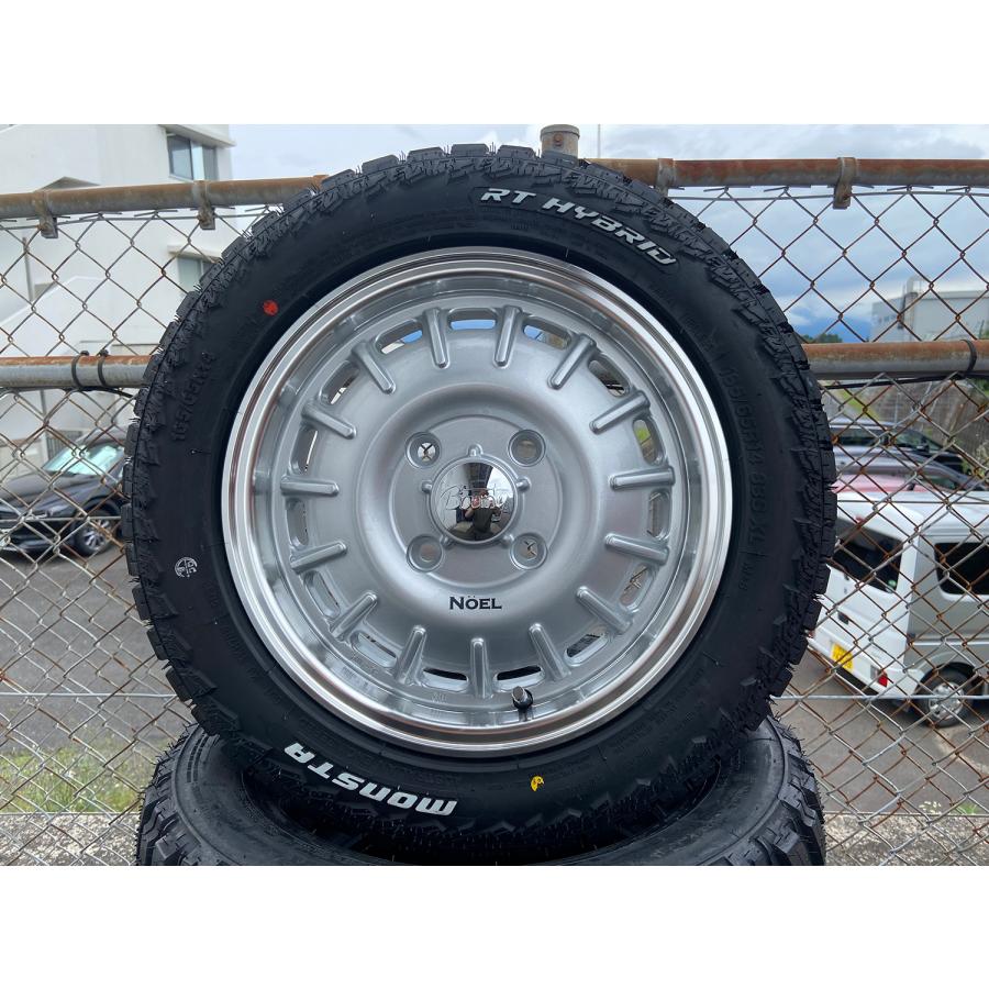 MONSTA TYRES 要リフトアップ&加工 軽トラ 軽バン ハイゼット エヴリィ アトレー RT ハイブリッド 165/65R14 14インチ : Wheel-And-Tyre-SHOP ...