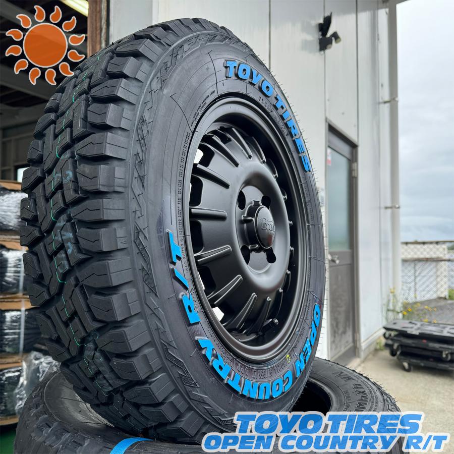 NV200 バネット デリカ D3 トーヨー オープンカントリーRT 165/80R14 夏タイヤセット 4本組 ホワイトレター 14インチ タイヤホイールセット Noel ノエル ...