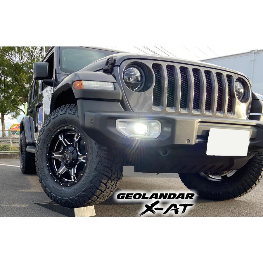 GEOLANDAR ジープ JK JL ラングラー エクスプローラー 17インチ LEXXEL OutLaw アウトロー ヨコハマ ジオランダー X-AT 265/70R17 265 ...