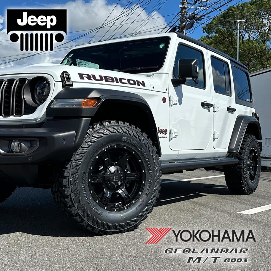 GEOLANDAR 【Wrangler】 JL JK タイヤホイール 17インチ OutLaw YOKOHAMA ジオランダーMT 265/65R17 265/70R17 275/70R17 ...