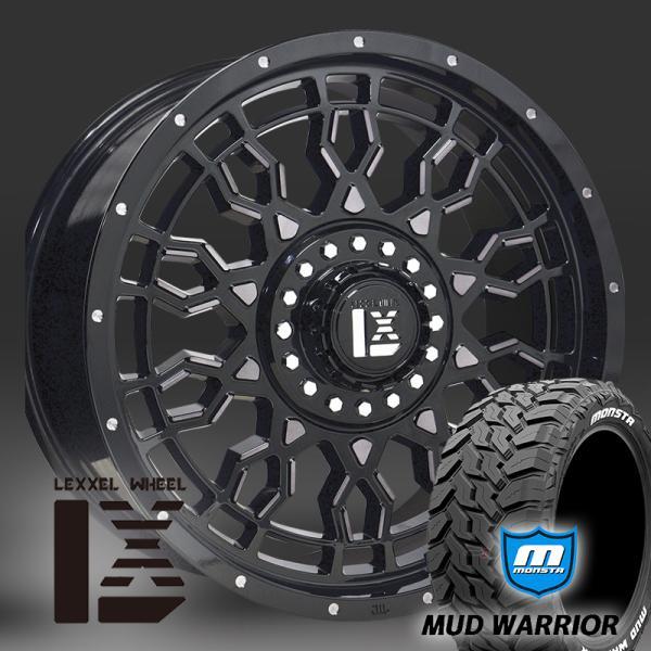 当店大人気セット！！ プラド(TZ-G含) ハイラックス FJ MONSTA モンスタ マッド 265/60R18 285/60R18 18インチ LEXXEL PreDator プレデター ...