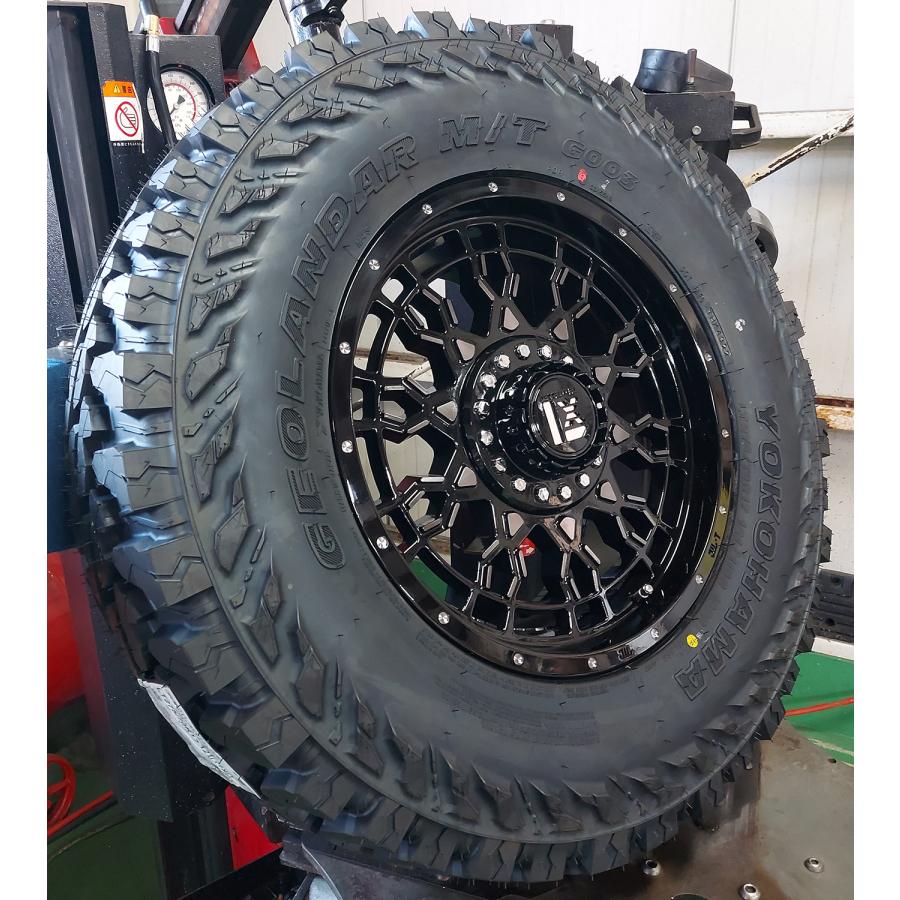 ランドクルーザー200系 セコイア タンドラ 18インチ LEXXEL PreDator プレデター ヨコハマ ジオランダー MT G003 ...