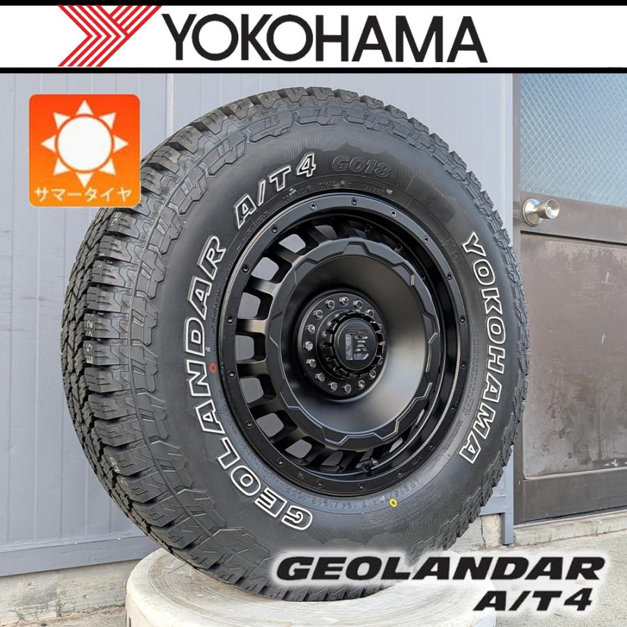 GEOLANDAR 【新品】JK JL ラングラー 17インチ 夏タイヤホイール 4本セット YOKOHAMA AT4 265/70R17 275/70R17 285/70R17 ...