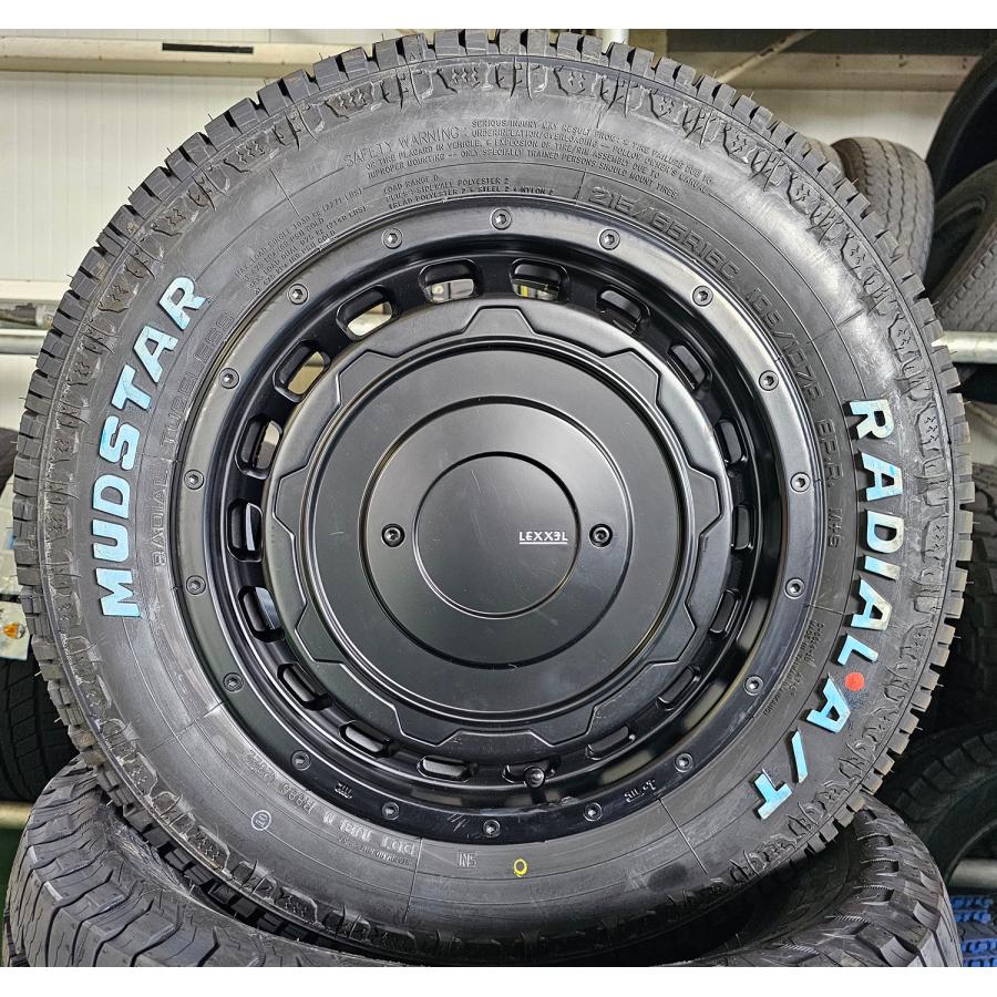 MUDSTAR キャラバン 車検対応 タイヤホイール16インチセット スワッガー Radial AT 215/65R16 ホワイトレター : Wheel-And-Tyre-SHOP WAT ...