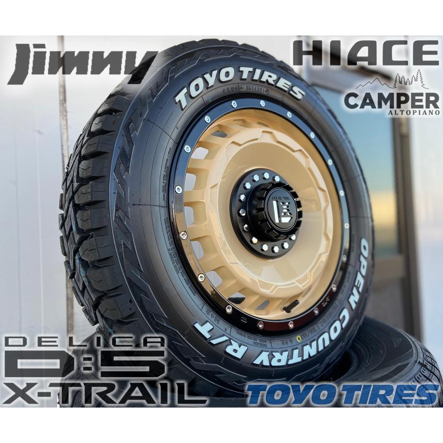 OPEN COUNTRY ジムニー JB23 JB22 JB64 16インチ LEXXEL SwaGGer Craft series トーヨーオープンカントリーRT 185/85R16 ...