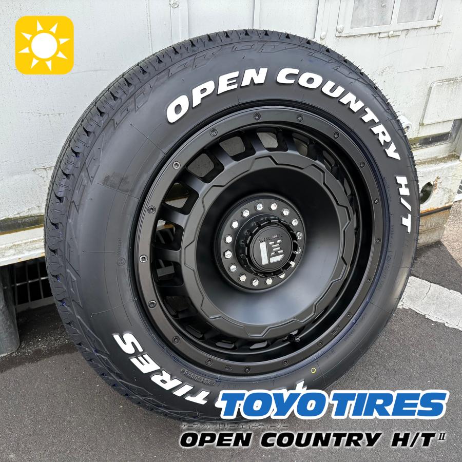 OPEN COUNTRY 【新品】TOYO オープンカントリー HT2 225/65R17 ホワイトレター タイヤホイールセット 17インチ ...
