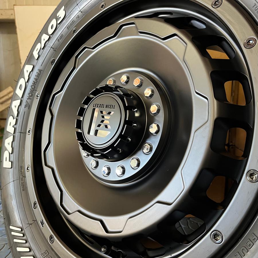 ヨコハマタイヤ（YOKOHAMA TIRE） オススメ商品！日産 キャラバン 16インチ タイヤホイールセット LEXXEL WHEEL ...