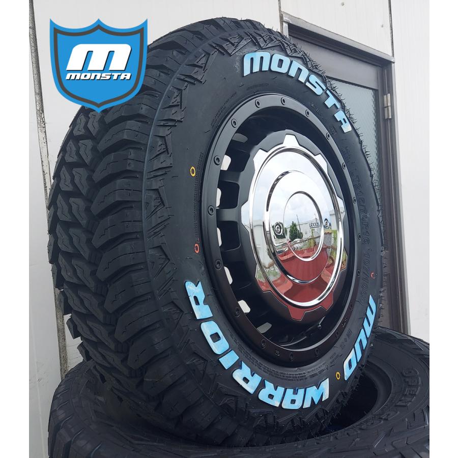 MONSTA TYRES D5 XTRAIL RAV4 セレナ ステップワゴン クロスロード 16インチ LEXXEL SwaGGer Old style モンスタ マッドウォーリアー 215 ...