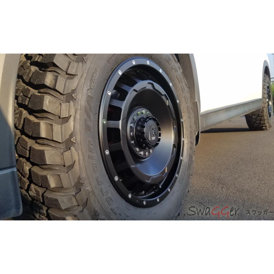 マッドテレーン CX8 CX5 RAV4 デリカ D5 エクスプローラースポーツトラック 17インチ LEXXEL SwaGGer スワッガー BF グッドリッチ マッドテレン KM3 245 ...