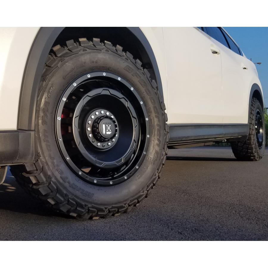マッドテレーン CX8 CX5 RAV4 デリカ D5 エクスプローラースポーツトラック 17インチ LEXXEL SwaGGer スワッガー BF グッドリッチ マッドテレン KM3 245 ...