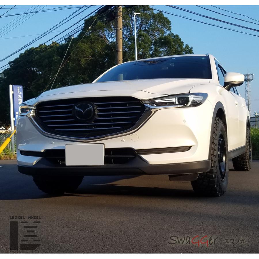 マッドテレーン CX8 CX5 RAV4 デリカ D5 エクスプローラースポーツトラック 17インチ LEXXEL SwaGGer スワッガー BF グッドリッチ マッドテレン KM3 245 ...