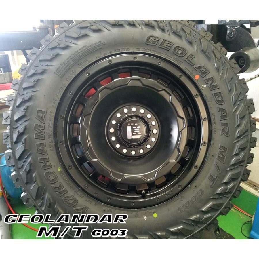JEEP ラングラー JL JK 17インチ LEXXEL SwaGGer スワッガー ヨコハマ ジオランダー MT G003 265 ...
