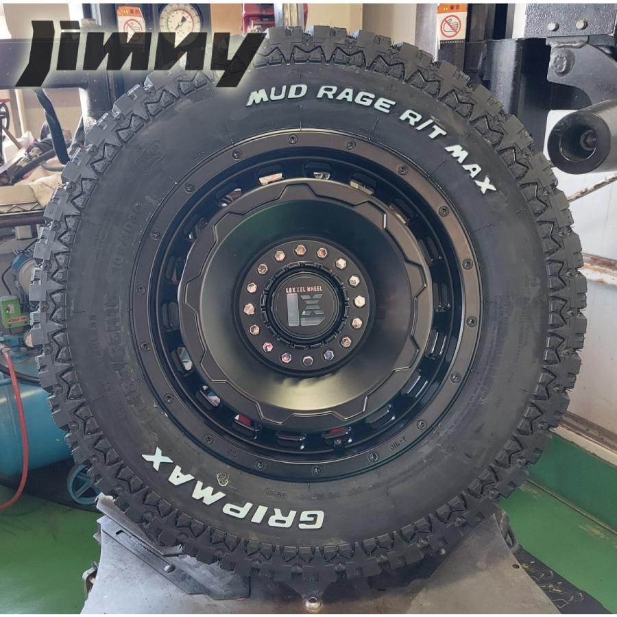 ジムニー JB23 JB64 JA11 JA12 JA22 タイヤホイール 16インチ GripMax MUD RAGE RT MAX 175 ...