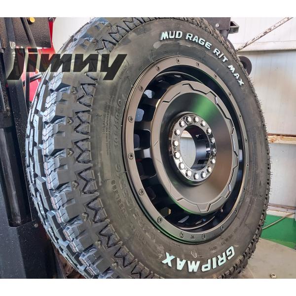 ジムニー JB23 JB64 JA11 JA12 JA22 タイヤホイール 16インチ GripMax MUD RAGE RT MAX 175 ...