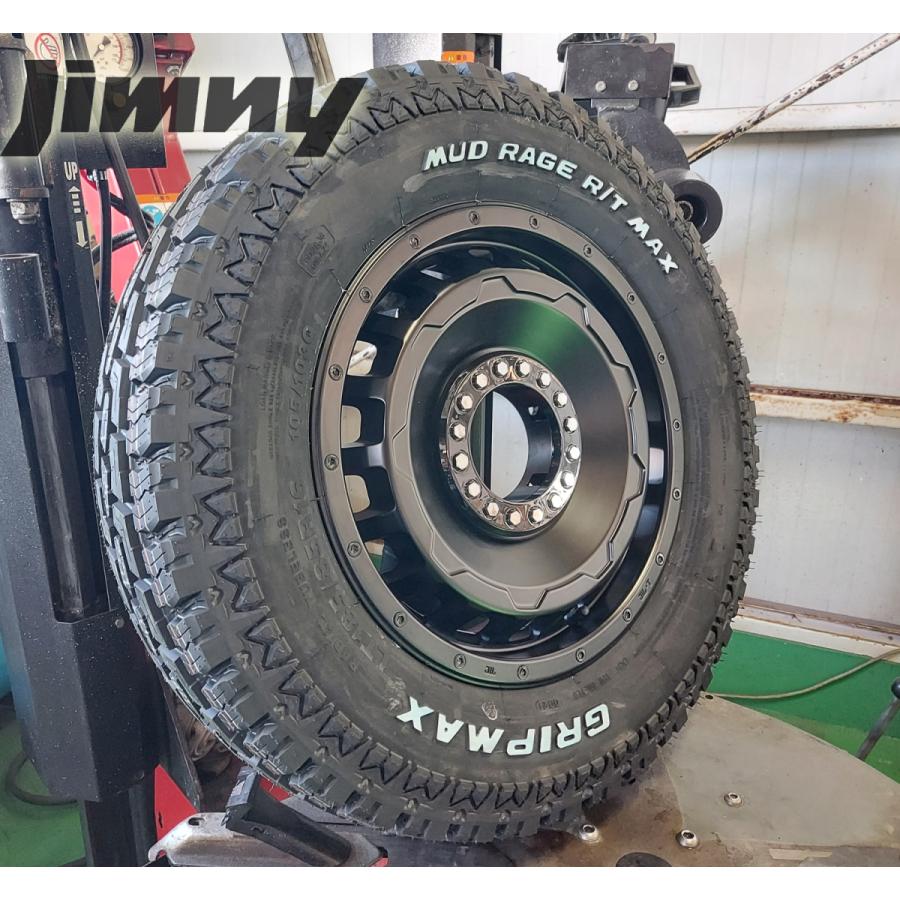 ジムニー JB23 JB64 JA11 JA12 JA22 タイヤホイール 16インチ GripMax MUD RAGE RT MAX 175 ...