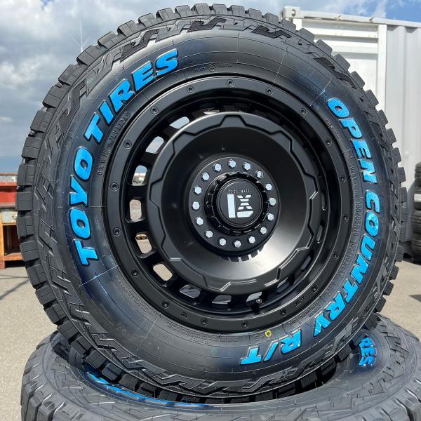 ジムニー JB23 JB64 16インチ タイヤホイール 4ホンセット LEXXEL SwaGGer スワッガー トーヨーオープンカントリー ...