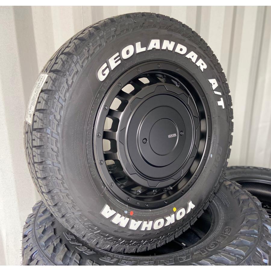 ジムニー JB23 JB64 JA11 JA12 JA22 タイヤホイール 16インチ ヨコハマ ジオランダー G015 A/T 185/85R16 4本セット : Wheel-And ...