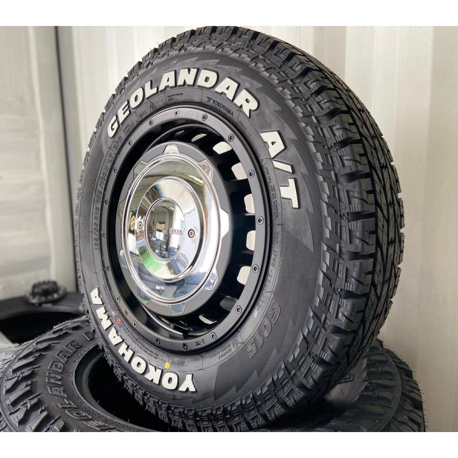 ジムニー JB23 JB64 JA11 JA12 JA22 タイヤホイール 16インチ ヨコハマ ジオランダー G015 A/T 185/85R16 4本セット : Wheel-And ...