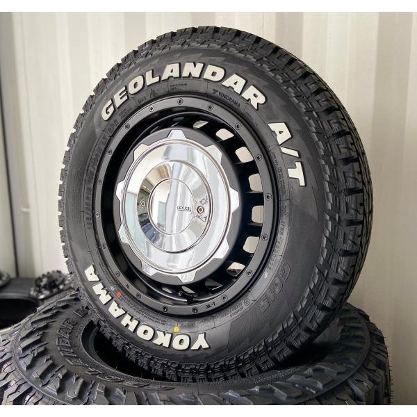 ジムニー JB23 JB64 JA11 JA12 JA22 タイヤホイール 16インチ ヨコハマ ジオランダー G015 A/T 185/85R16 4本セット ポイント利用 : Wheel ...