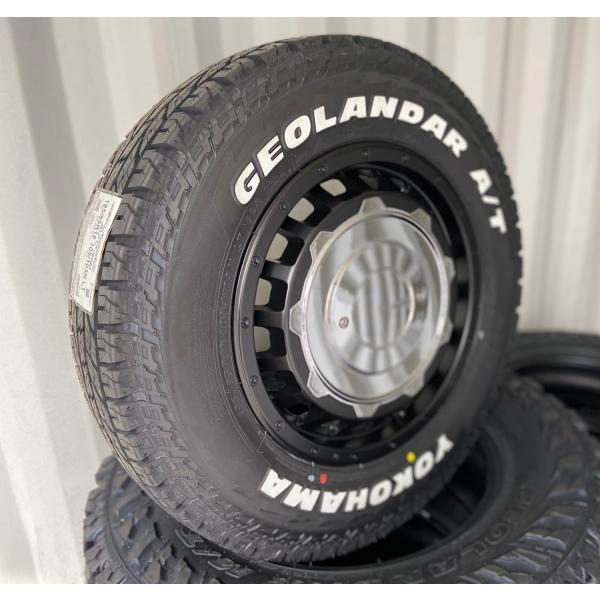 ジムニー JB23 JB64 JA11 JA12 JA22 タイヤホイール 16インチ ヨコハマ ジオランダー G015 A/T 185/85R16 4本セット : Wheel-And ...