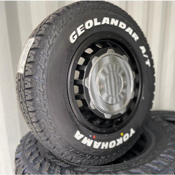 ジムニー JB23 JB64 JA11 JA12 JA22 タイヤホイール 16インチ ヨコハマ ジオランダー G015 A/T 185/85R16 4本セット : Wheel-And ...