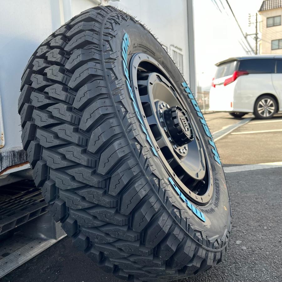MONSTA TYRES デリカD5 エクストレイル CX5 タイヤホイールセット 4本セット 1台分 16インチ SwaGGer MUDWARRIO 235/70R16 215/70R16 ...