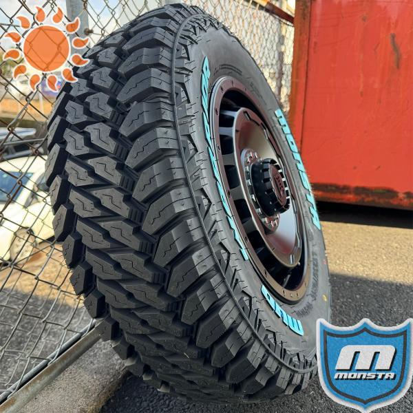 MONSTA TYRES 夏タイヤセット デリカD5 エクストレイル CX5 タイヤホイールセット 16インチ SwaGGer MUDWARRIOR 215/70R16 235/70R16 ...