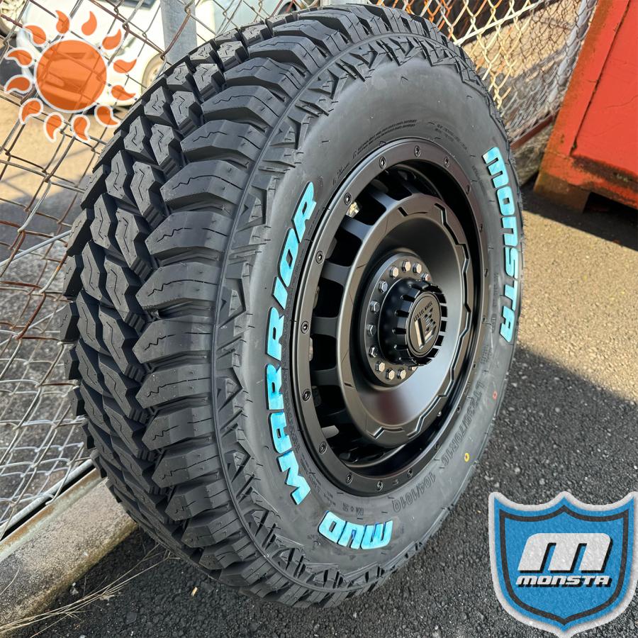 MONSTA TYRES 夏タイヤセット デリカD5 エクストレイル CX5 タイヤホイールセット 16インチ SwaGGer MUDWARRIOR 215/70R16 235/70R16 ...