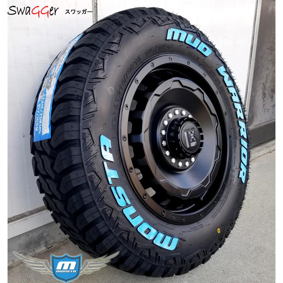 ジムニー ジムニーシエラ JB74 16インチ LEXXEL SwaGGer スワッガー モンスタ マッドウォーリアー 215/70R16 ...