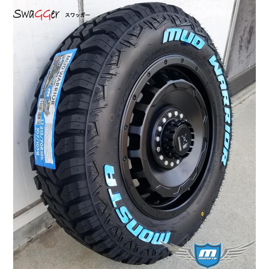 ジムニー ジムニーシエラ JB74 16インチ LEXXEL SwaGGer スワッガー モンスタ マッドウォーリアー 215/70R16 ...