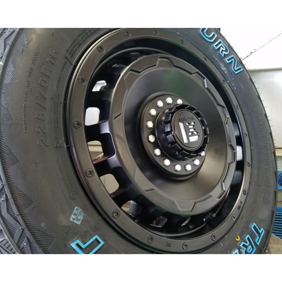 エクストレイル ジムニーシエラ 16インチ LEXXEL SwaGGer スワッガー DURATURN 215/70R16 225/70R16 ...