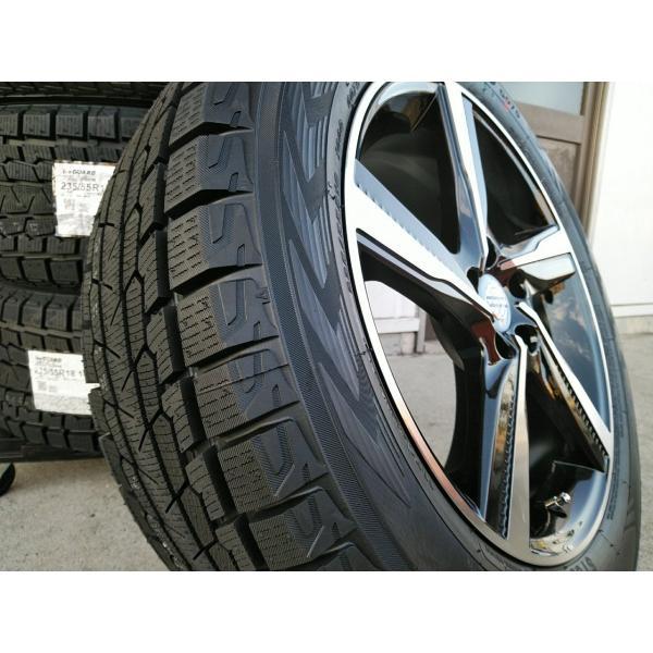 iceGUARD VOLVO ボルボ XC60 XC70 スタッドレス 18インチ タイヤホイール 新品4本セット ヨコハマ アイスガード6 ...