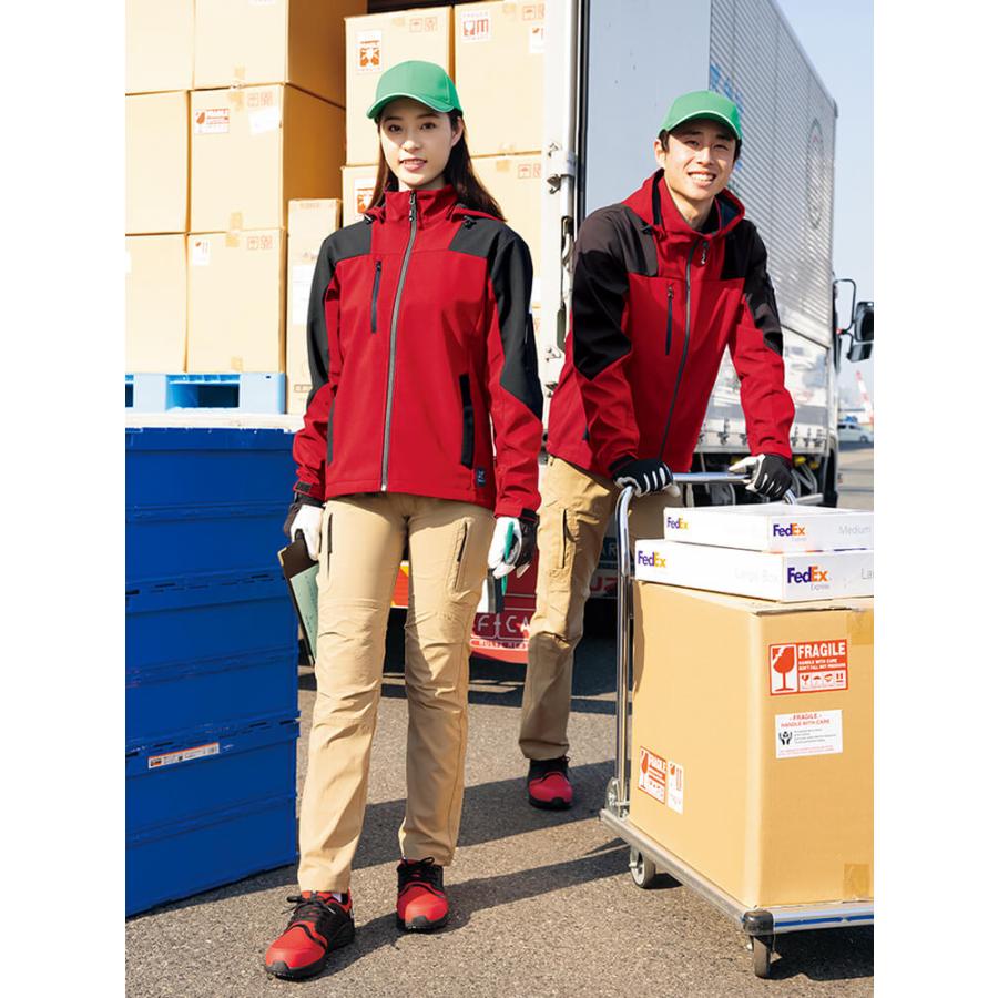 アイトス 作業服 裏フリース防風ジャケット AZ-10312 3S-LL 防寒 タルテックス AITOZ TULTEX 防風 保温 作業着 ユニセックス メンズ レディース ...