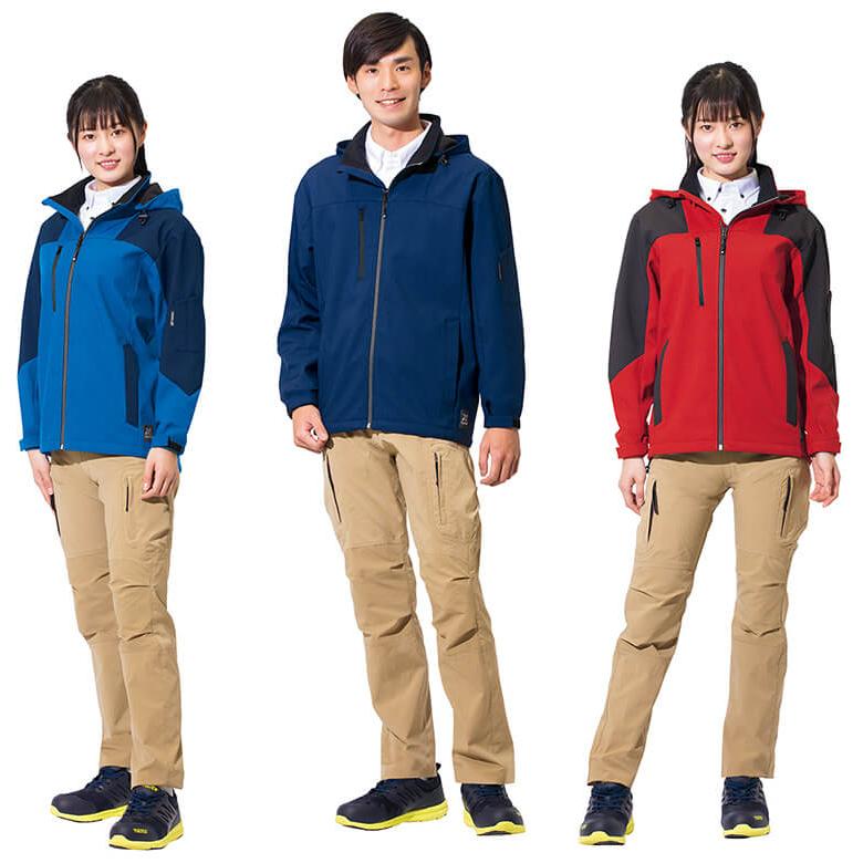 アイトス 作業服 裏フリース防風ジャケット AZ-10312 3S-LL 防寒 タルテックス AITOZ TULTEX 防風 保温 作業着 ユニセックス メンズ レディース ...