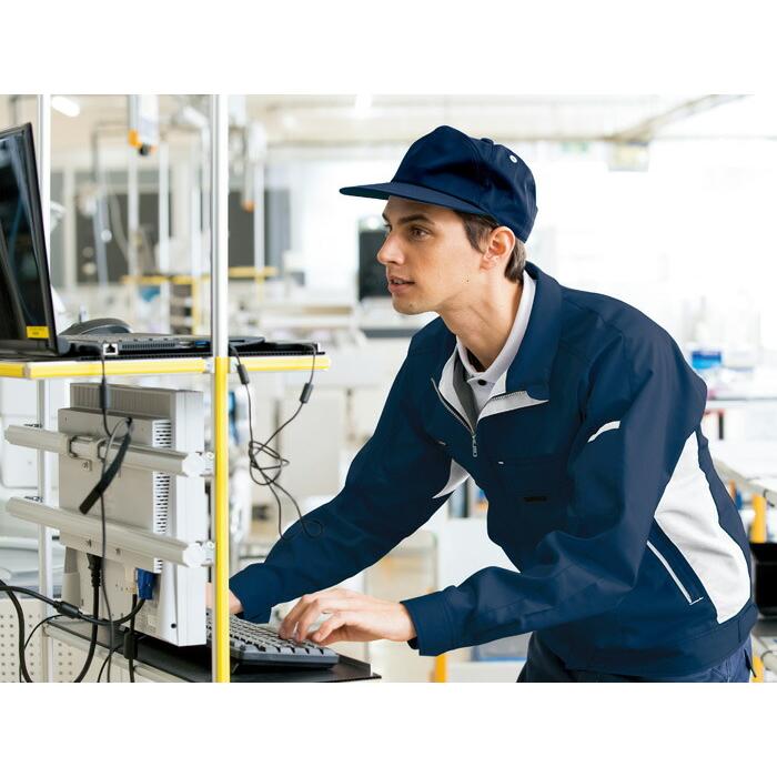 作業服 長袖ブルゾン AZ-6801 6L 秋冬 アイトス AITOZ ストレッチ 作業着 ユニセックス メンズ レディース : WatanabeWORK渡辺商会SideISLAND - 通販 ...