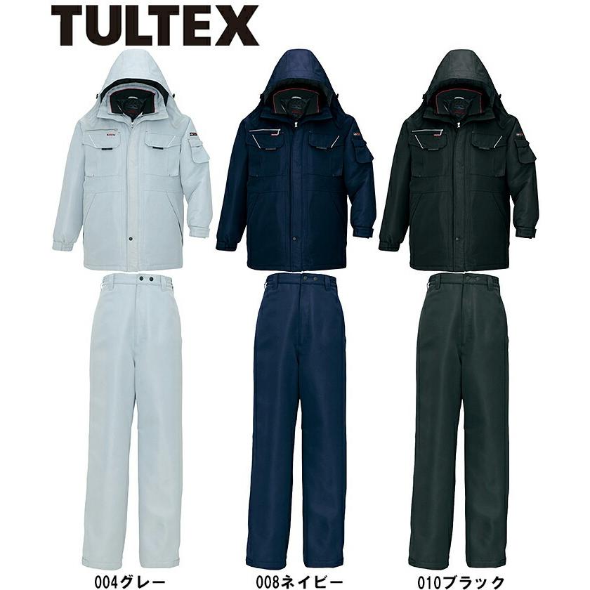 作業服 上下セット 防寒コート AZ-8460 3L ＆ パンツ AZ-8462 3L アイトス タルテックス AITOZ TULTEX 防寒 保温 作業着 ユニセックス :az-8460 ...