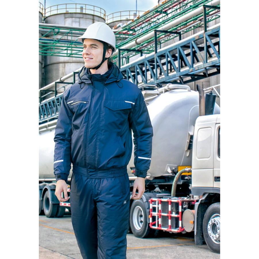 作業服 上下セット ブルゾン AZ-9366 S-LL ＆ パンツ AZ-9367 S-LL 防寒 アイトス タルテックス AITOZ TULTEX 帯電防止 作業着 ユニセックス メンズ ...