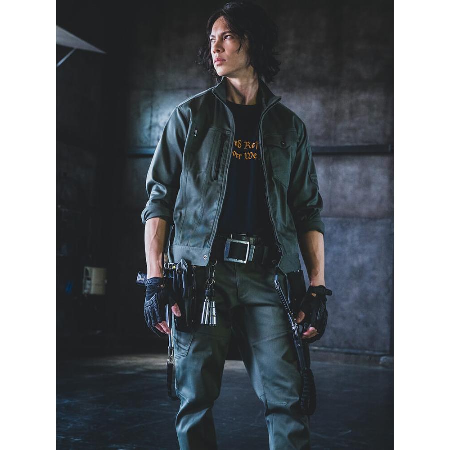 BURTLE 作業服 上下セット ジャケット 671 5L ＆ カーゴパンツ 672 6L-7L 通年 バートル ストレッチ 作業着 ユニセックス メンズ レディース ...