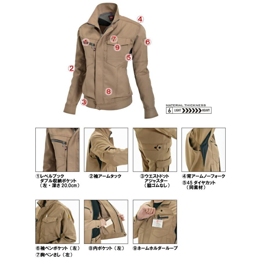 送料無料 上下セット バートル（BURTLE） レディースジャケット 7088(S〜L)＆レディースカーゴパンツ 7089(S〜3L)セット (上下同色） 秋冬用作業服 作業着 ズ ...