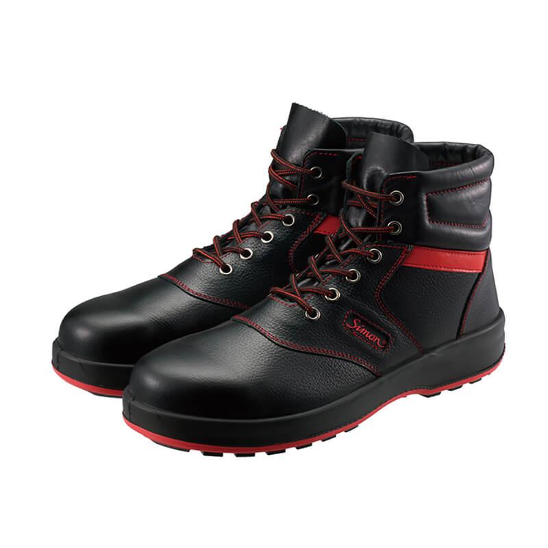 シモン 安全靴 SL22-R 黒/赤 23.5-28.0cm EEE Simon JIS規格 中編上靴 作業靴 セーフティシューズ 【返品交換不可】 : WatanabeWORK渡辺商会 ...