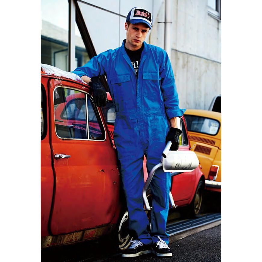 桑和 SOWA 9000 SS-LL 9000シリーズ 綿100％ 長袖 つなぎ服 オーバーオール 21色 メンズ レディース 兼用 年間定番 文化祭 ガーデニング 作業服 作業着 ...