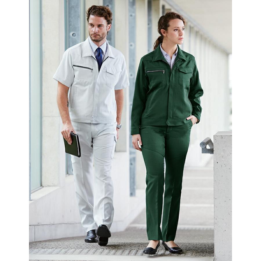 SOWA 作業服 半袖ブルゾン 961 4L 春夏 桑和 制電 ストレッチ 作業着 メンズ レディース ユニセックス : WatanabeWORK渡辺商会SideISLAND - 通販 ...