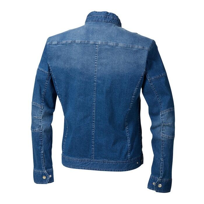 作業服 上下セット ライダースジャケット 8970-554 S-LL ＆ ジョガーパンツ 8970-235 S(70)-LL(88) 春夏 寅壱 TORAICHI ストレッチデニム 作業着 ...